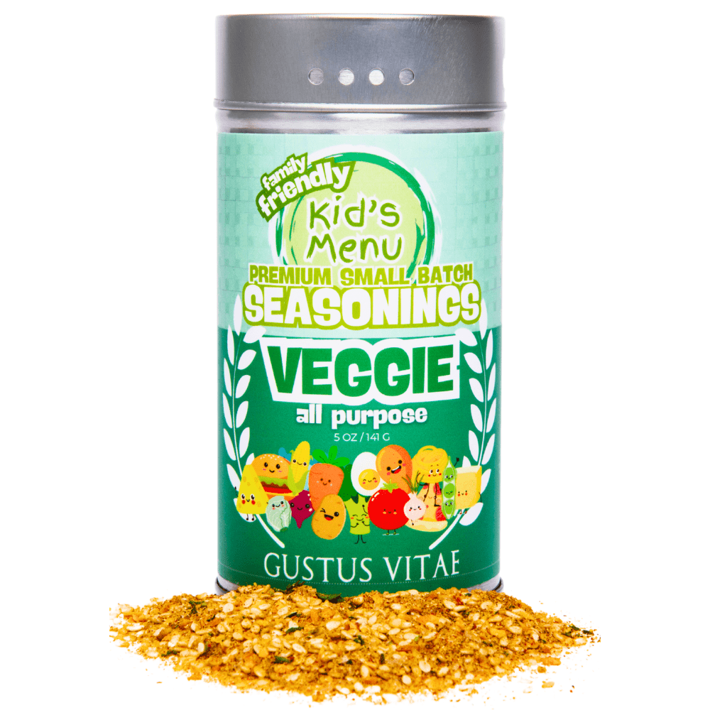 Kid’s Menu: Veggie: All Purpose Seasoning – Gustus Vitae