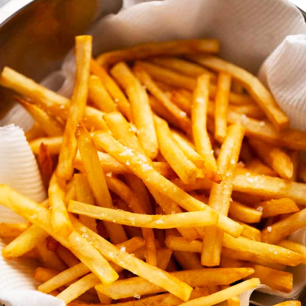 Triple Cooked Probiotic French Fries | Recipeish | Gustus Vitae