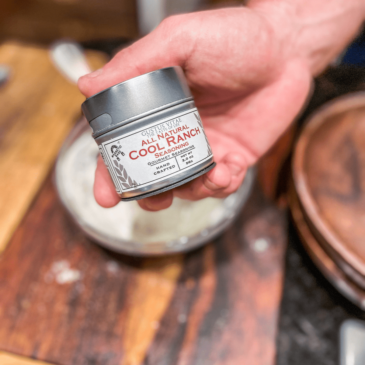 All Natural Cool Ranch Seasoning | Artisan Spice Blend | Gustus Vitae