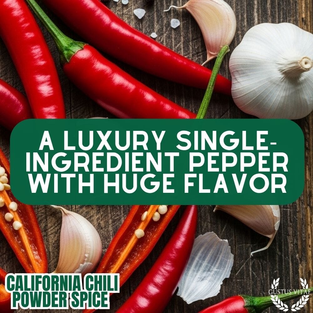 California Chili Powder | Artisanal Spice | Gustus Vitae
