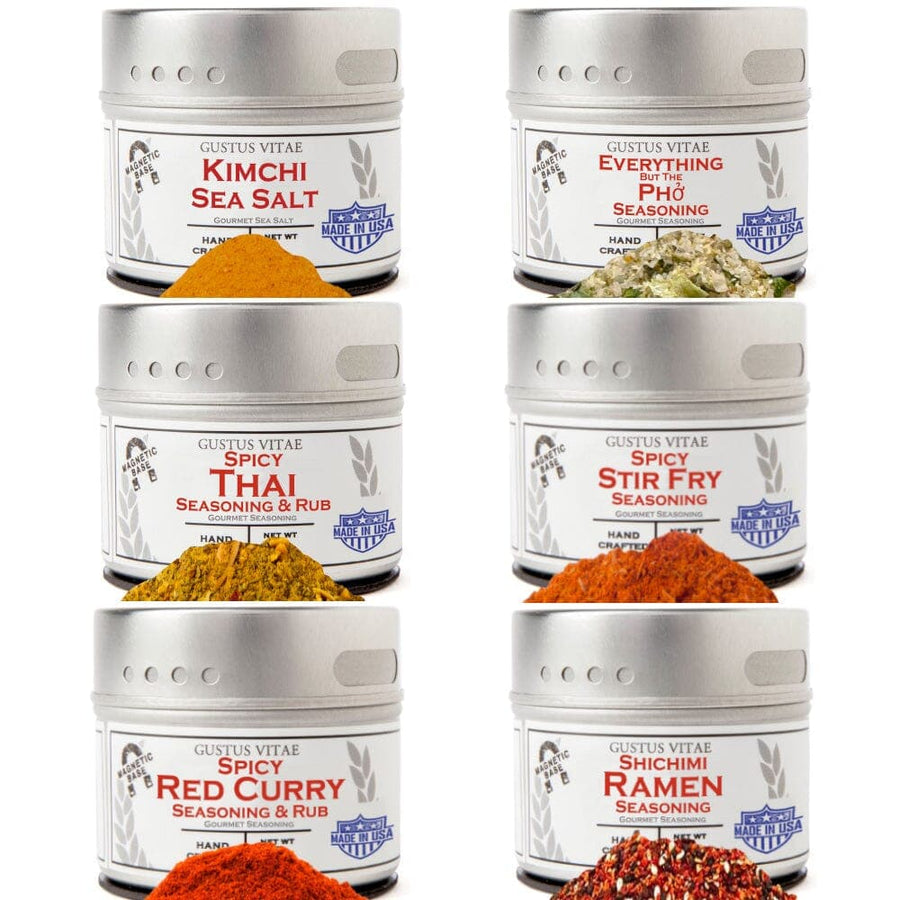 Taste of Asia Gourmet Seasonings | Asian Spices Collection | Gustus Vitae