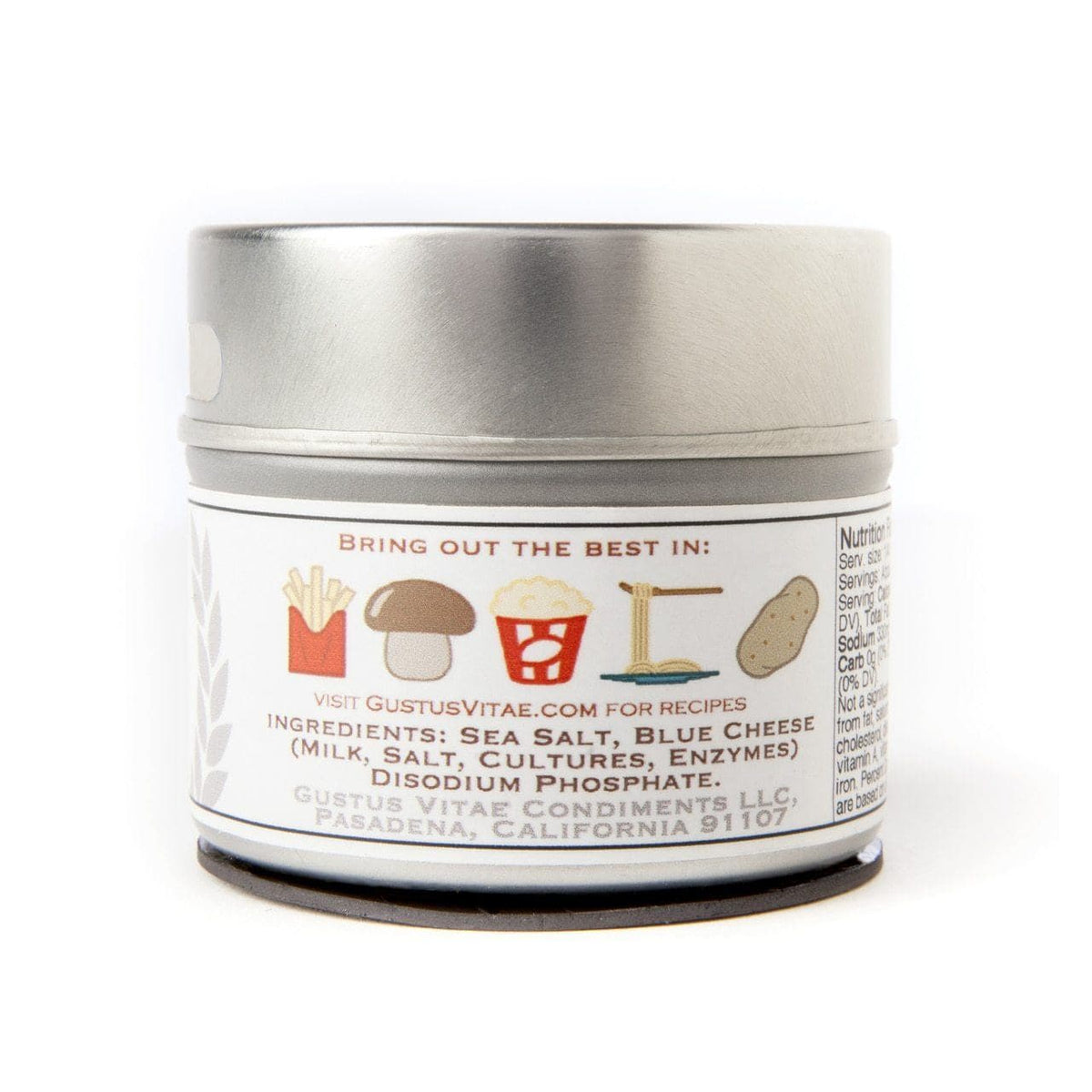 Blue Cheese Sea Salt | Gourmet Sea Salt | Gustus Vitae